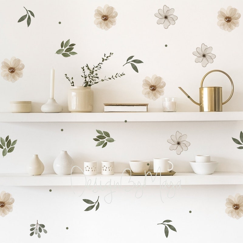 Greenery Wall Decal - Etsy