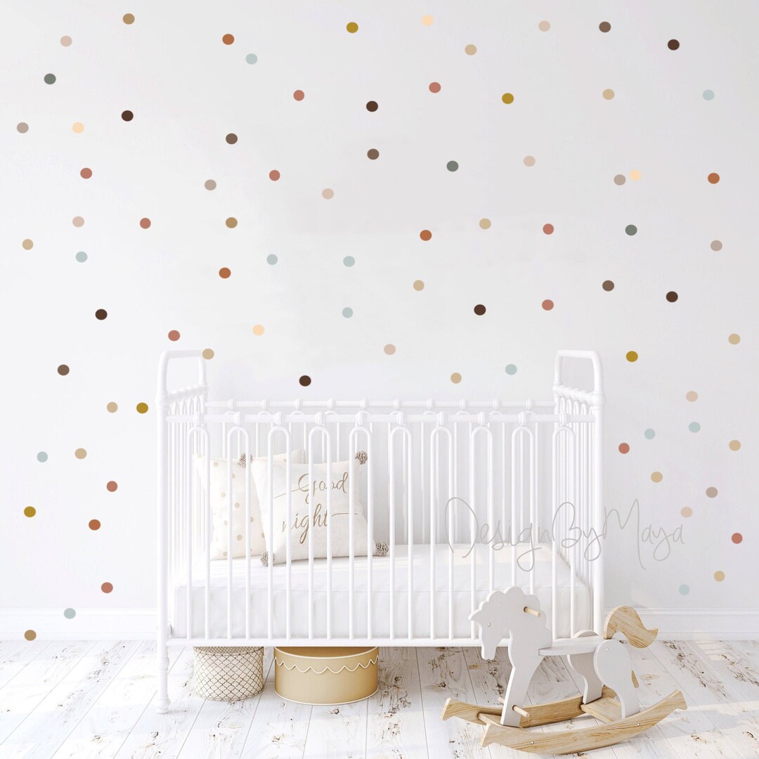 Boho Confetti Polka Dot, Wall Decals Kids Room, Nursery Wall Decal ...