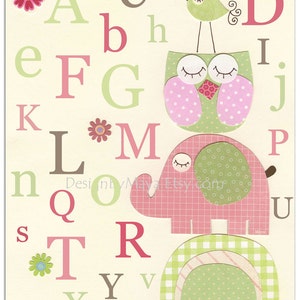 Nursery Letters, Nursery Alphabet Letters, Wall Letters for Nursery ...