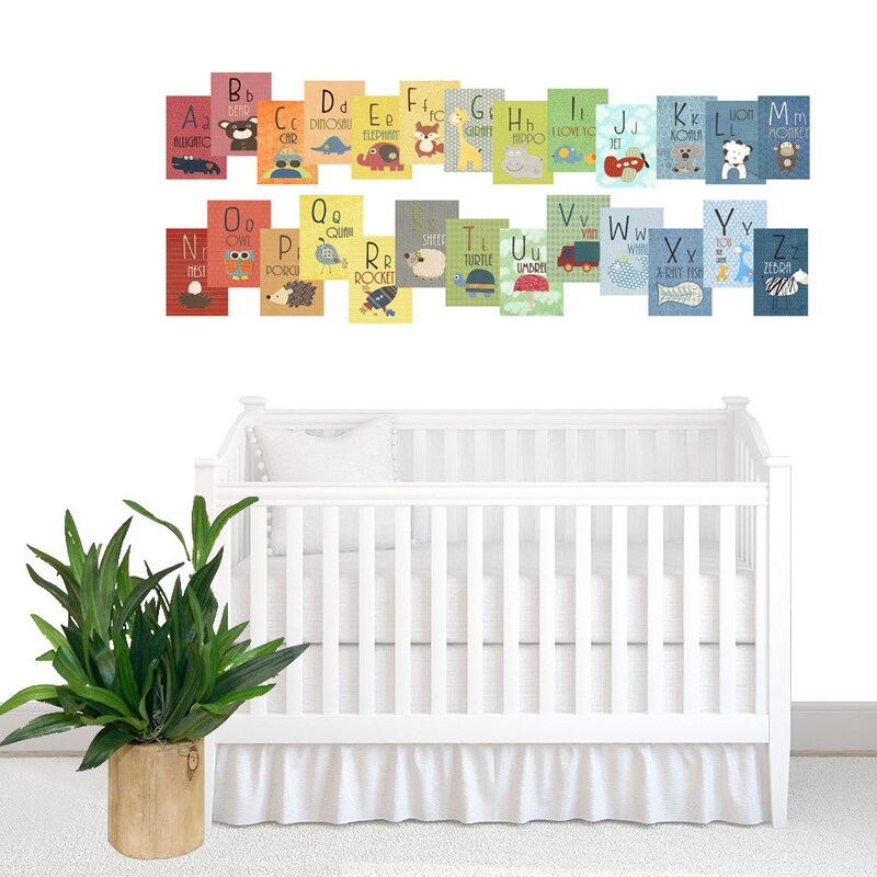 Modern Alphabet - Etsy