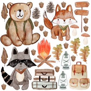 Wilderness Theme, Where the Wild Things, Kids Room Wall Decal, Pine ...