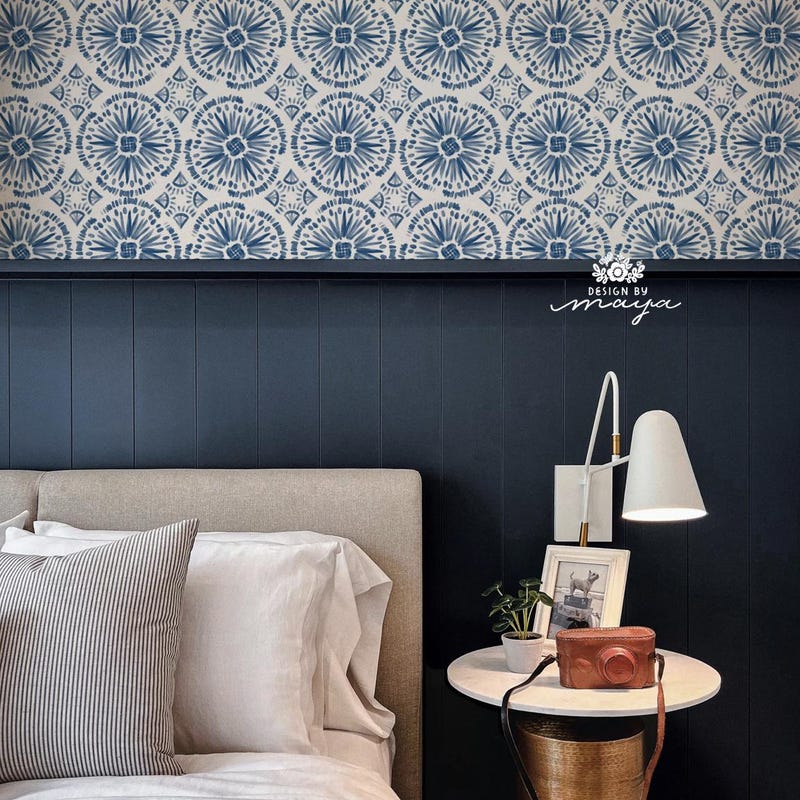 Delft Wallpaper Peel and Stick - Etsy