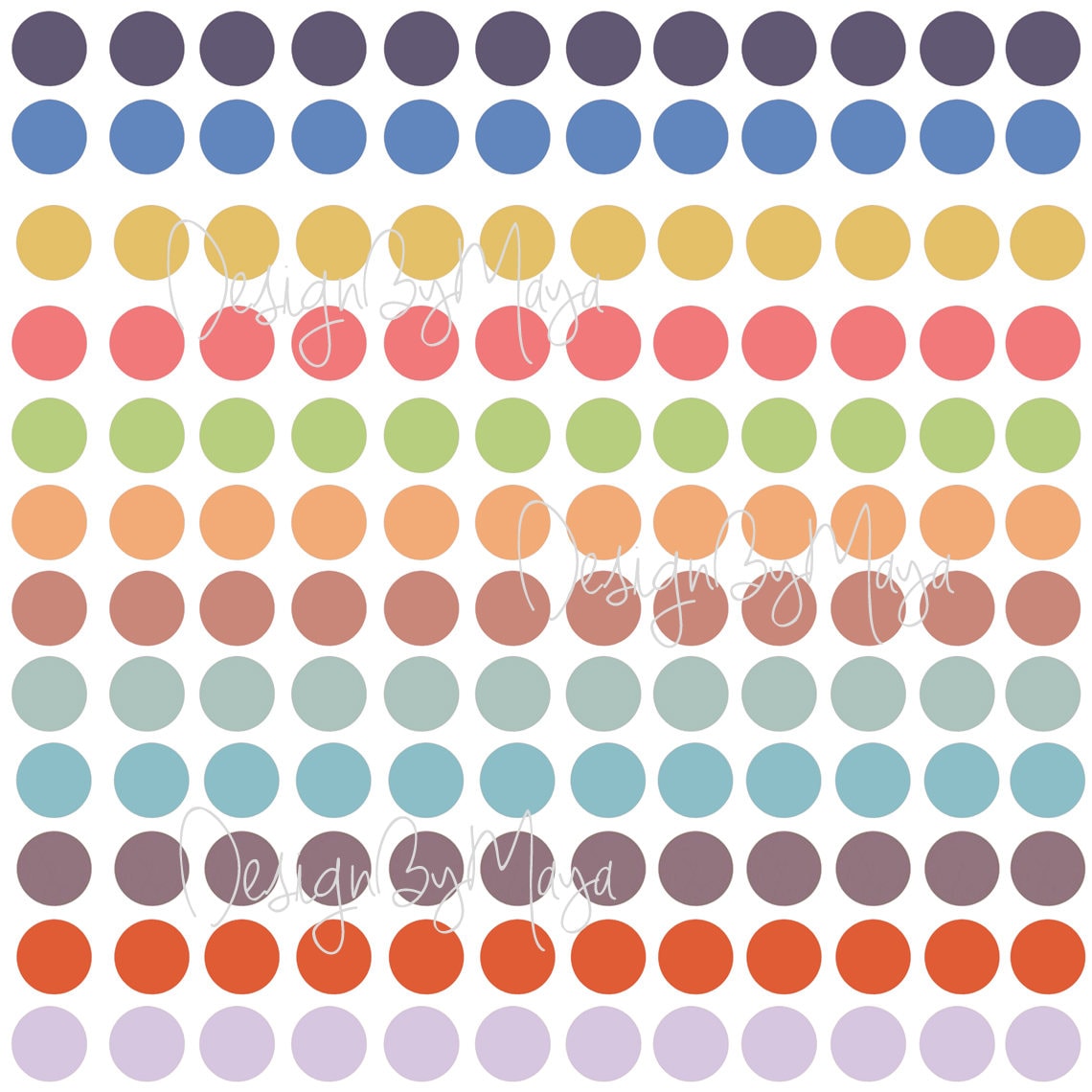 Modern wall decals kids Room Nursery cling Polka dot sticker | Etsy