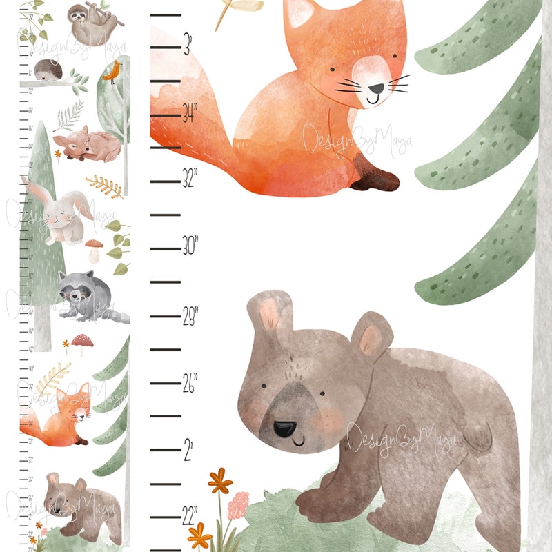 Canvas Growth Chart - Etsy