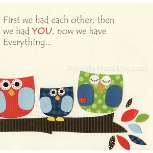 Kids Wall Art Nursery Art Print Nursery Alphabet Nursery Owls Elephants ...