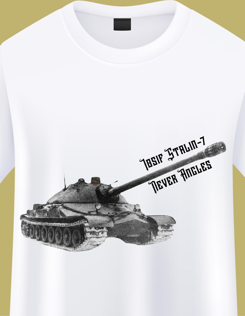 IS-7 Tank Digital Download PNG, "is-7 Never Angles" Soviet Heavy Tank T ...