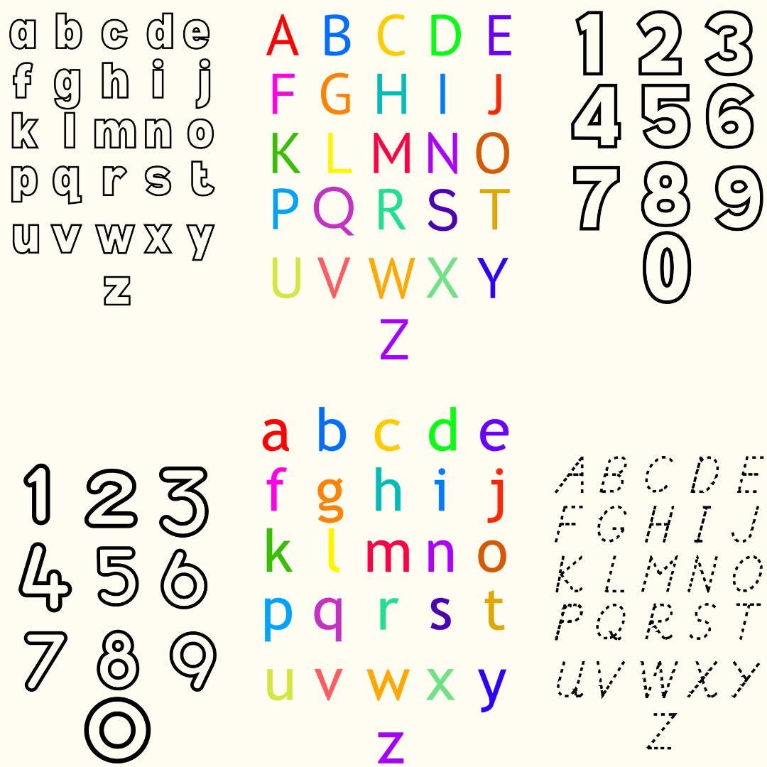 55 + Educational Posters, Vintage Style, Flash Cards & Tracing Tools ...