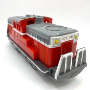 This is the Takara Tomy Plarail KF-03 DD51 Diesel Locomotive No. 851, Released in 2001. A ...