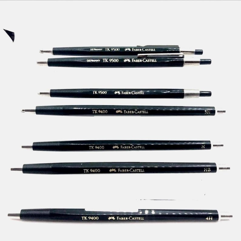 Rare Set of 7 Faber Castell TK9400 & TK9500 Mechanical Pencils | Made ...