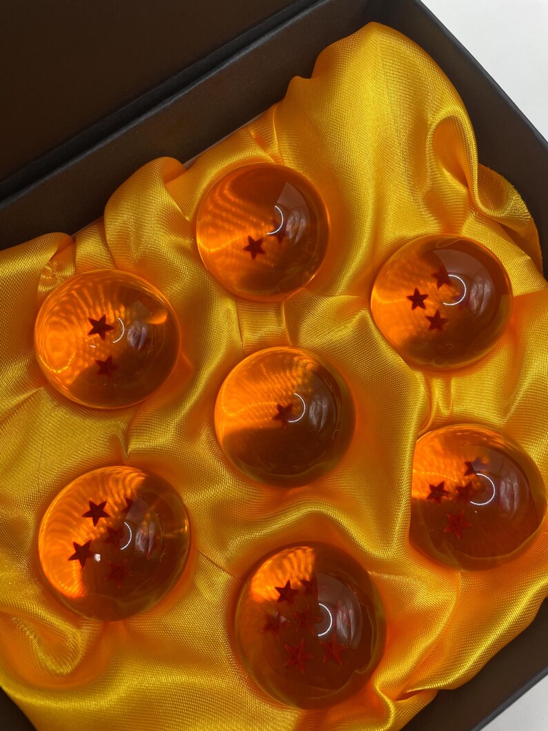 Dragon Ball Acrylic Ball Set of 7 - Japan Exclusive Not for Sale Unused ...