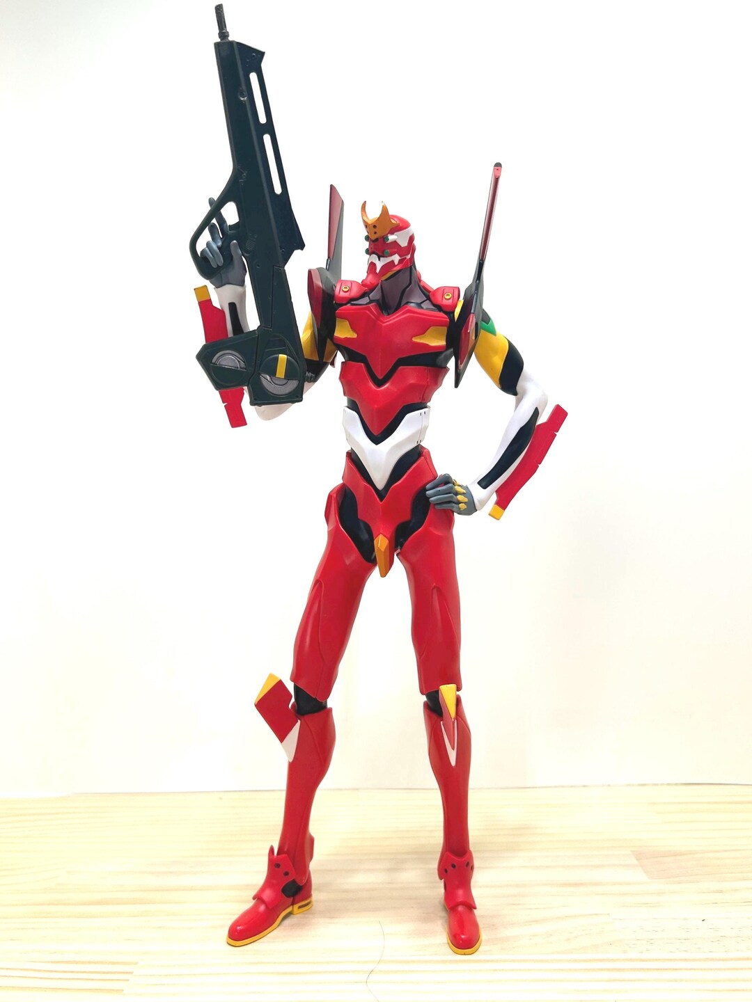 USED Evangelion 2nd Unit Figure A Prize Ichiban Kuji | EVA-02 Gun Pose ...