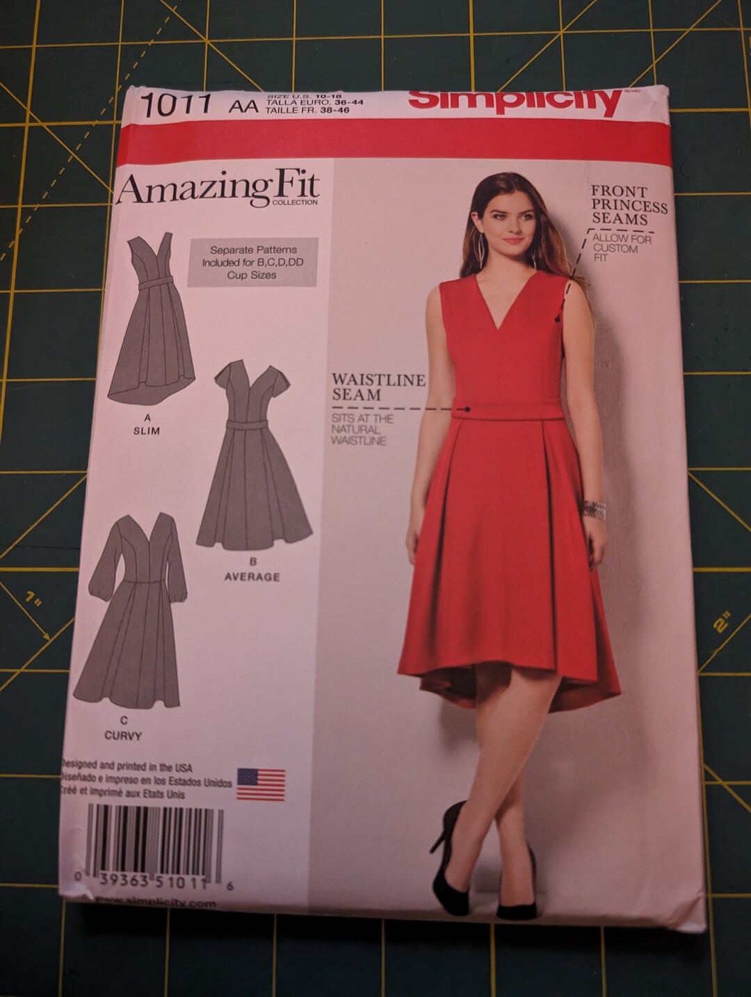 Simplicity 1011 Sewing Pattern UNCUT Sizes 10-18 or 20W-28W - Etsy