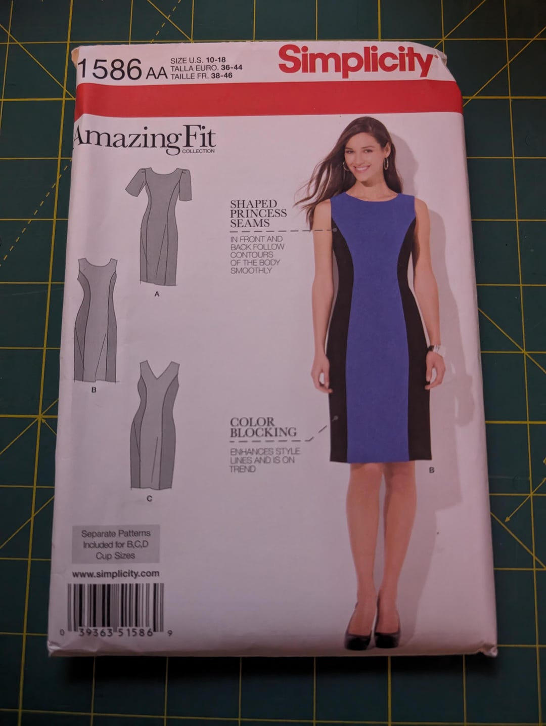 Simplicity 1586 Sewing Pattern UNCUT Sizes 10-18 - Etsy