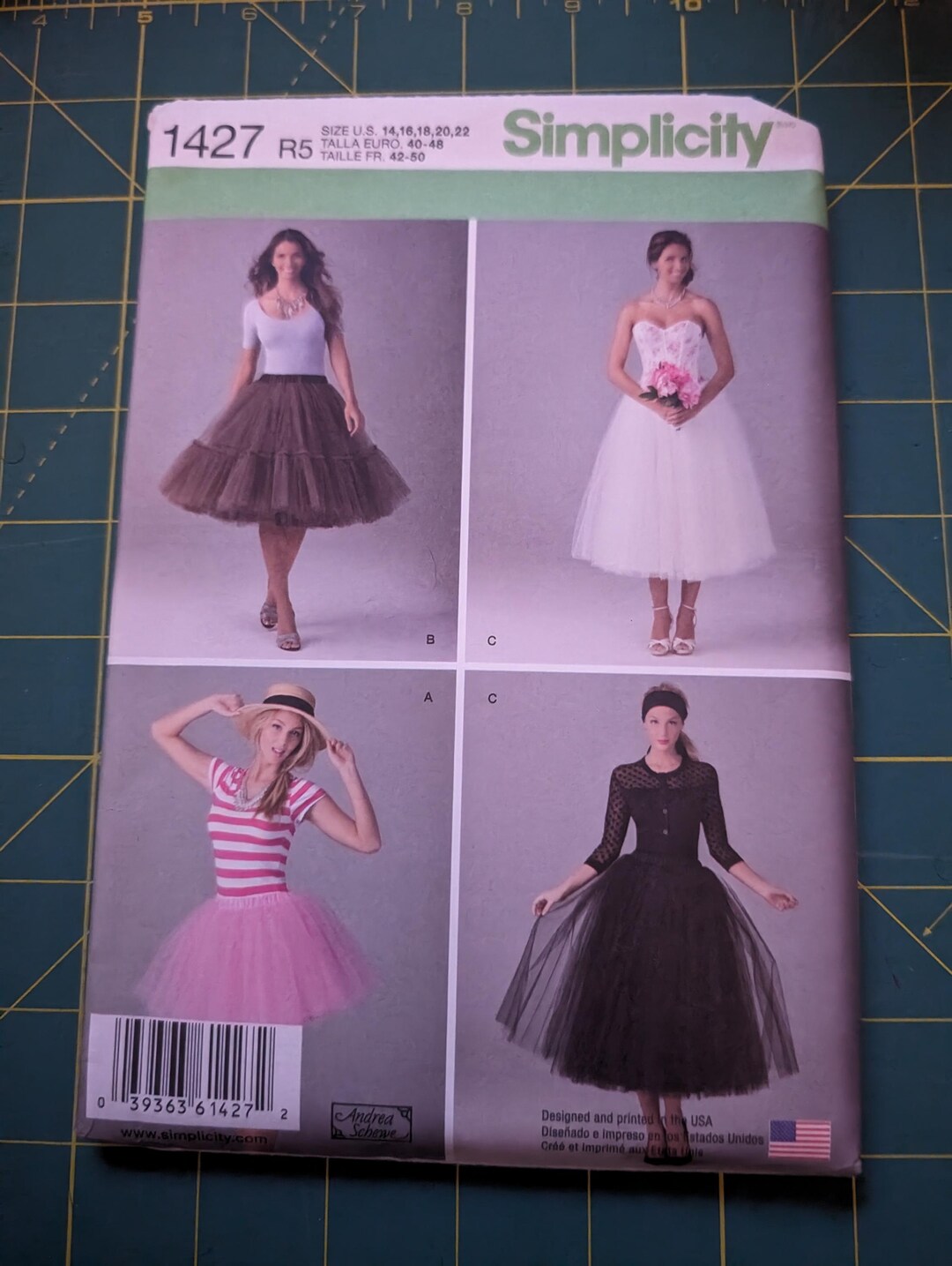 Simplicity 1427 Sewing Pattern UNCUT Sizes 14-22 - Etsy