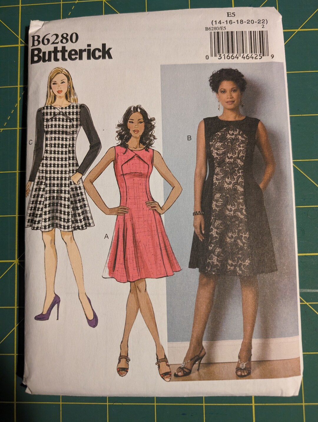 Butterick 6280 Sewing Pattern UNCUT Sizes 14-22 - Etsy