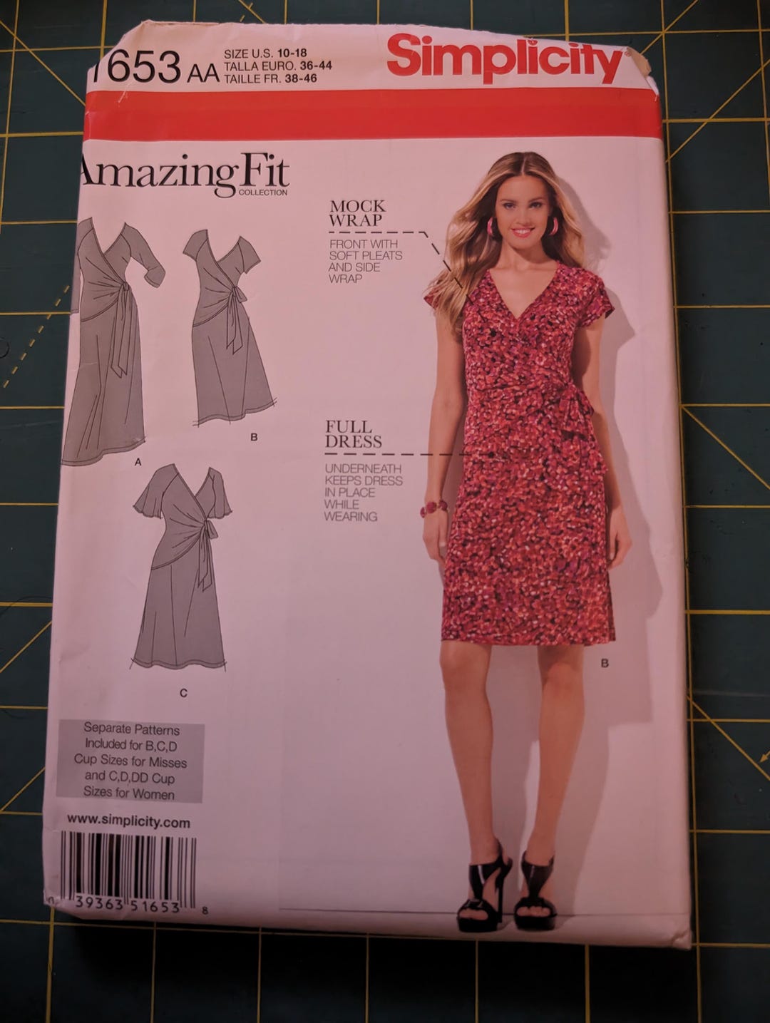 Simplicity 1653 Sewing Pattern UNCUT Sizes 10-18 - Etsy