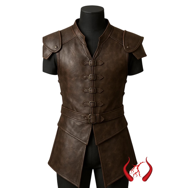Leather Jerkin - Etsy