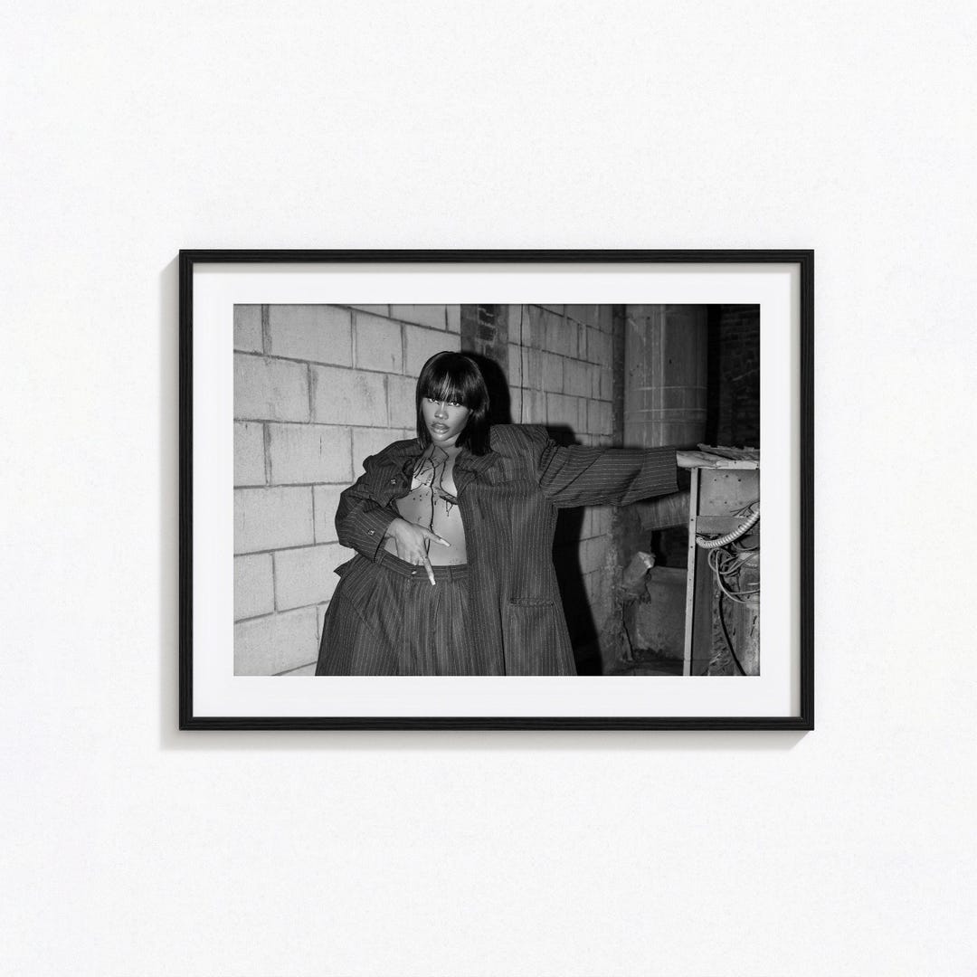 SZA Posters / SZA Black and White Wall Art, Magazine Posters, Album ...
