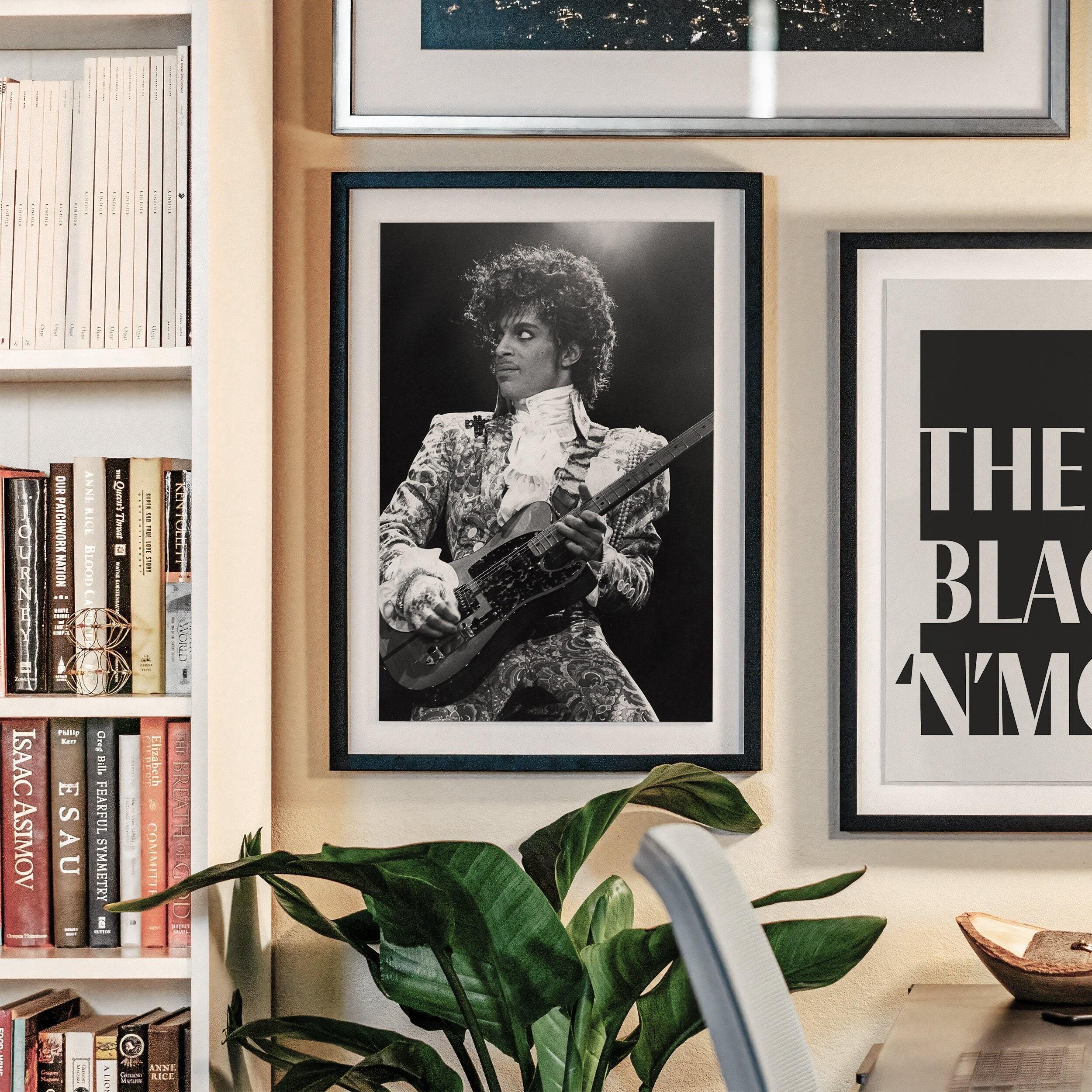 Prince Posters / Prince Black and White Wall Art, Album Cover Poster ...