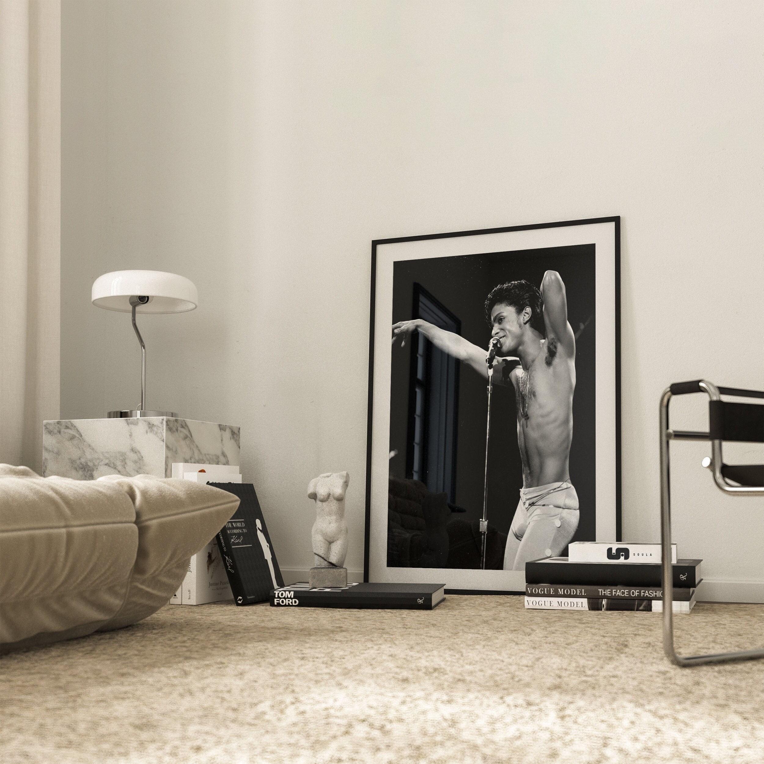 Prince Posters / Prince Black and White Wall Art, Album Cover Poster ...