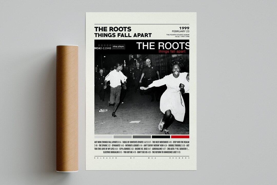The Roots 'things Fall Apart' Album Cover Poster Print - Etsy