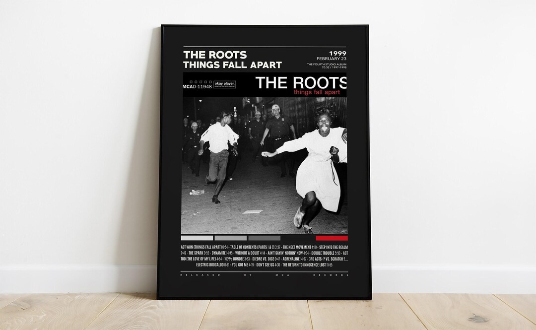 The Roots Posters / Things Fall Apart Poster / Album Cover Poster ...