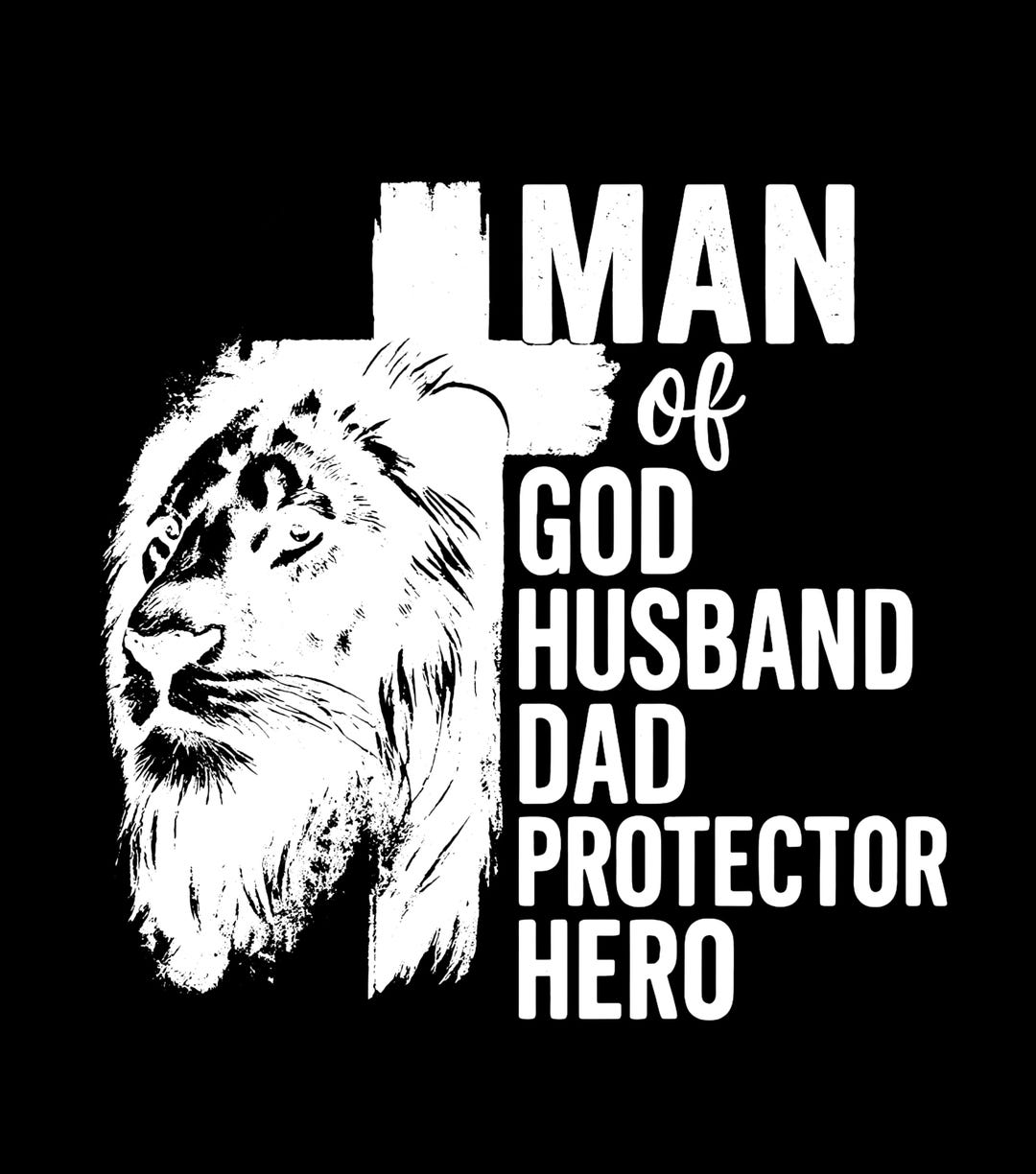 Christian Dad Png, Man of God Png,bible Verse Png, Jesus Png, Dad Lion ...