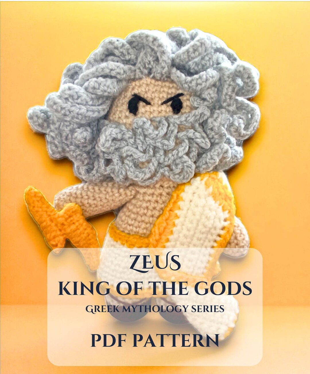 Zeus - King of the Gods | Amigurumi Crochet Pattern PDF - Etsy