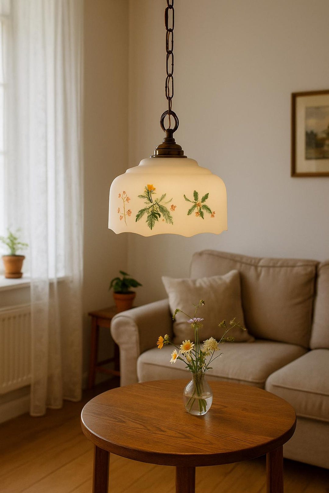 Vintage / Retro Pendant Lamps / Pre-war Ceiling Lamps - Etsy