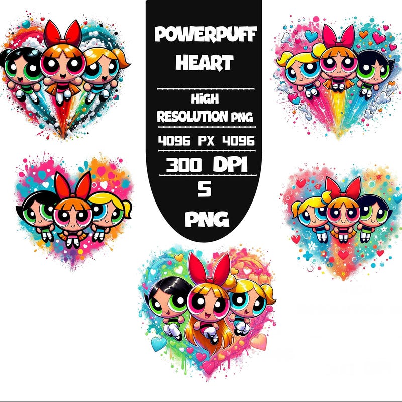 The Powerpuff Girls - Etsy