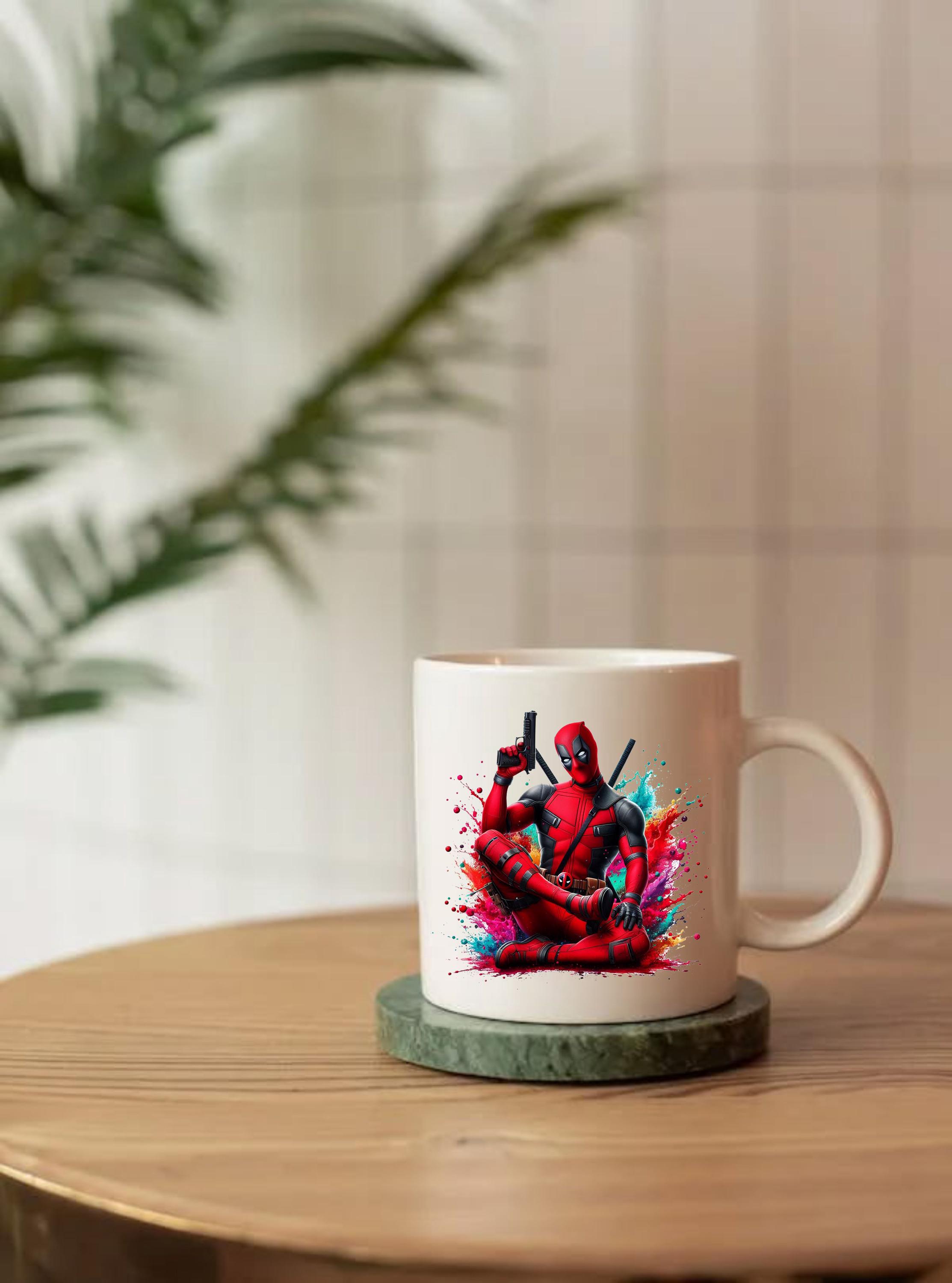 Deadpool Watercolor PNG Set: High-resolution Digital Art (300DPI) - Etsy