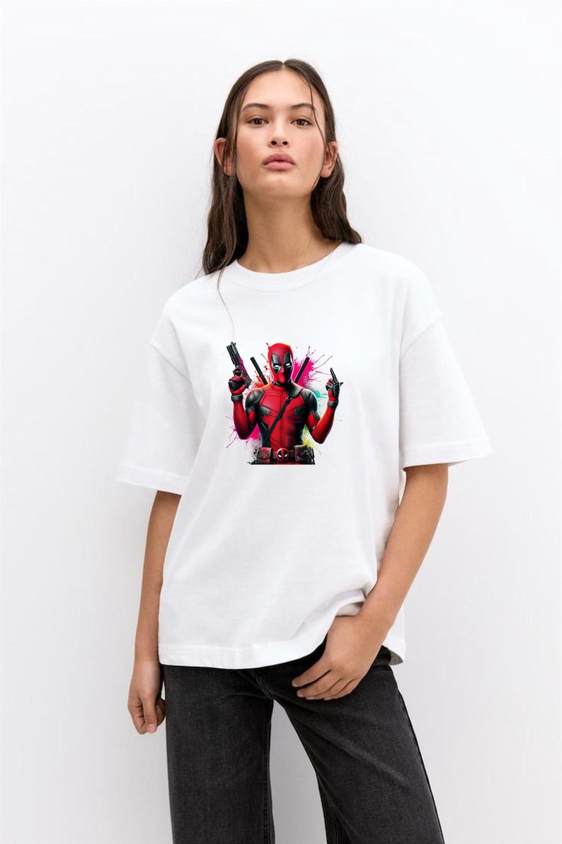 Deadpool Watercolor PNG Set: High-resolution Digital Art (300DPI) - Etsy