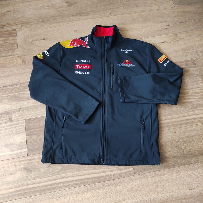 Vintage RED BULL Racing F1 Formula 1 Team Jacket Pepe Jeans Infiniti ...
