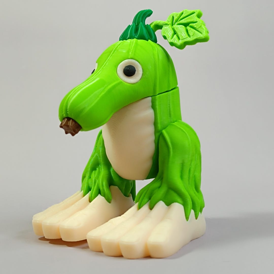 Tric Trac Baraboom Brainrot Meme Figurine: 3D Printed Articulated PLA ...