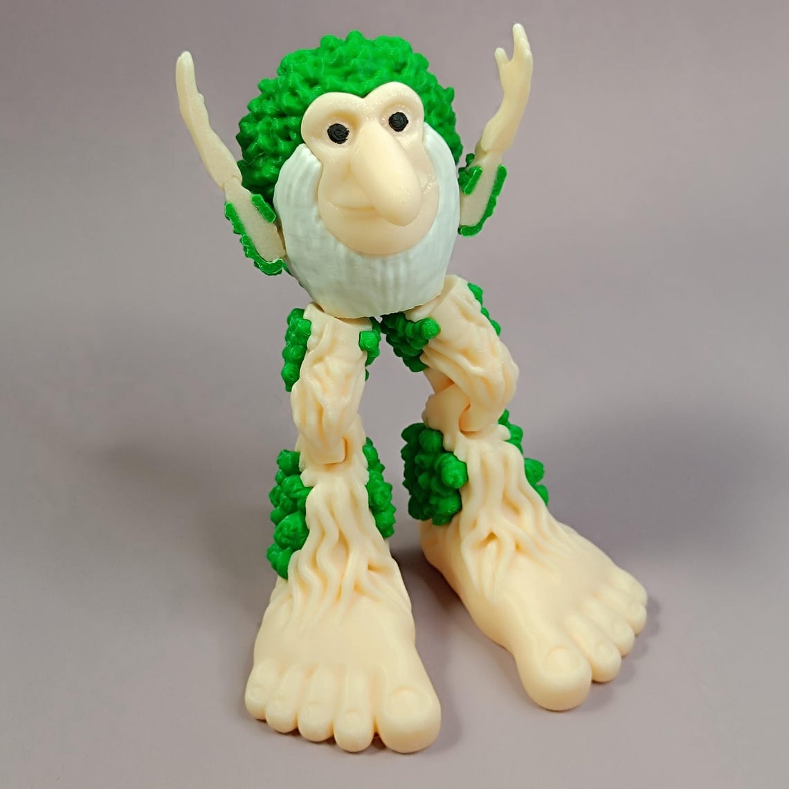 Brr Brr Patapim Meme Figure, Articulated 3D Printed Toy, Viral Italian ...