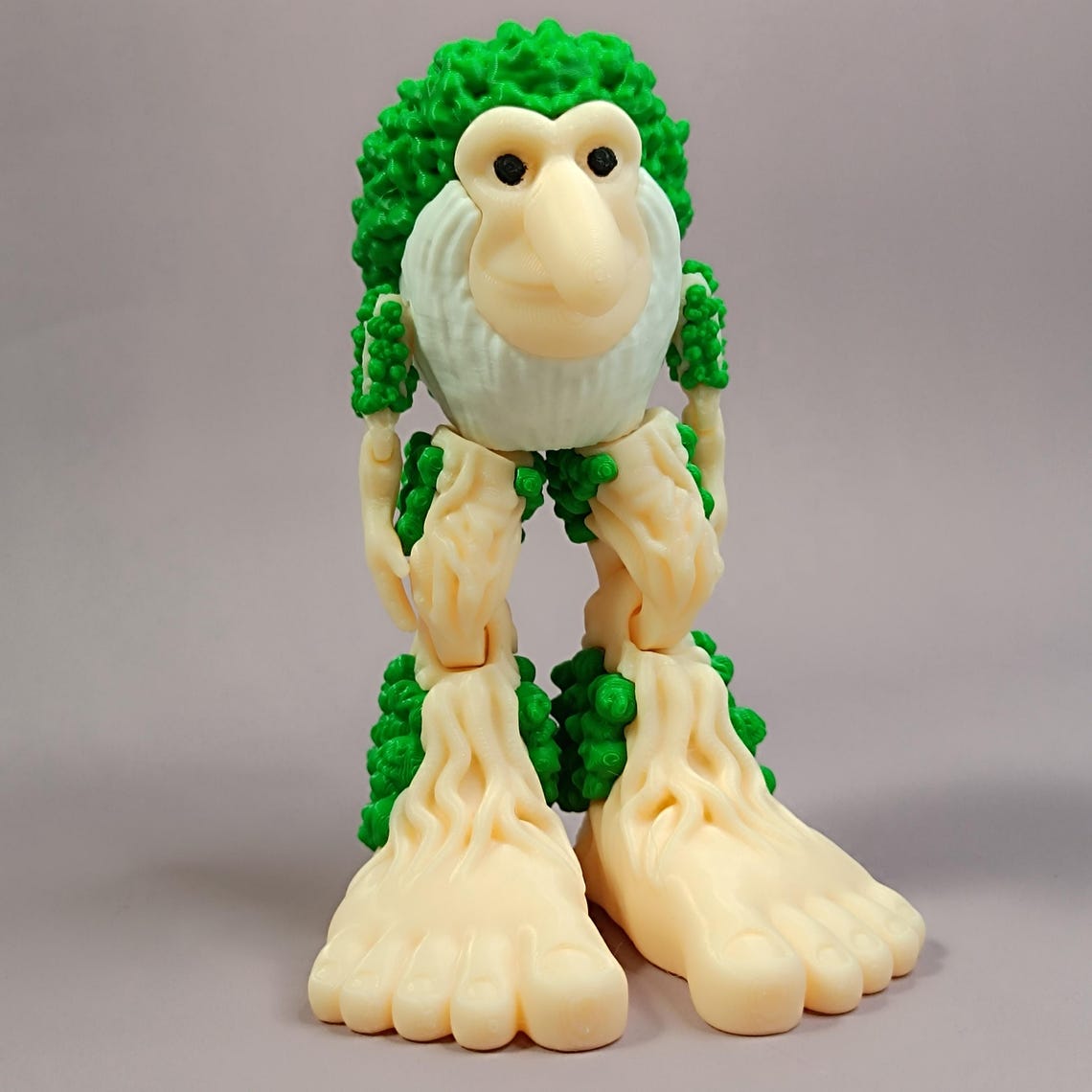 Brr Brr Patapim Meme Figure, Articulated 3D Printed Toy, Viral Italian ...