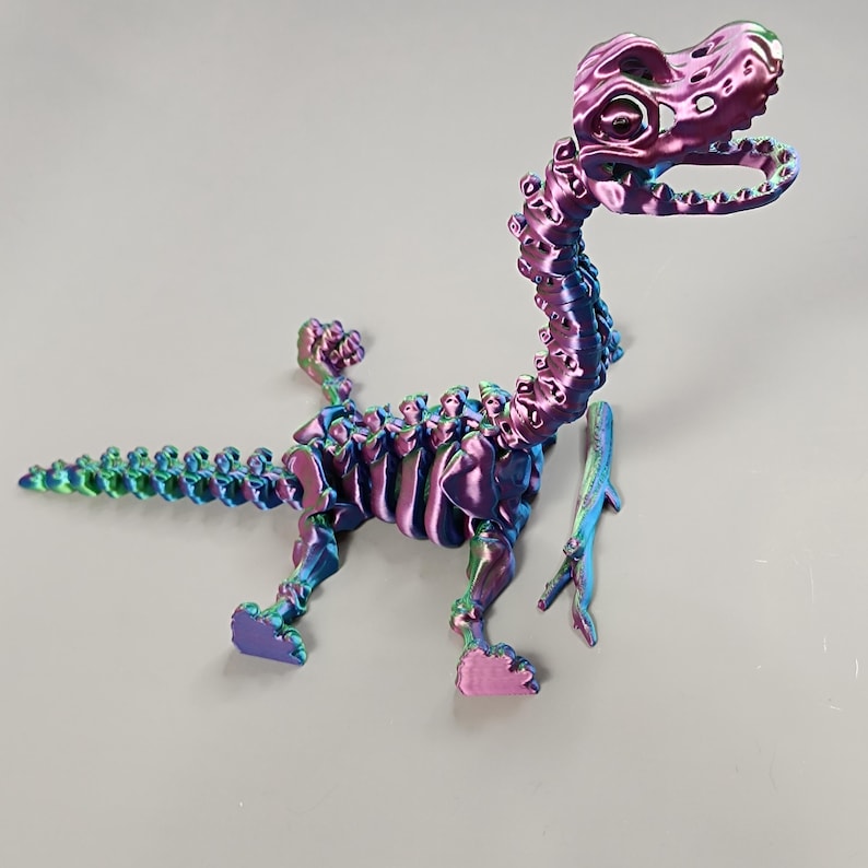 Flexi Brachiosaurus Dinosaur Skeleton With Branch: Jurassic Period Dino ...