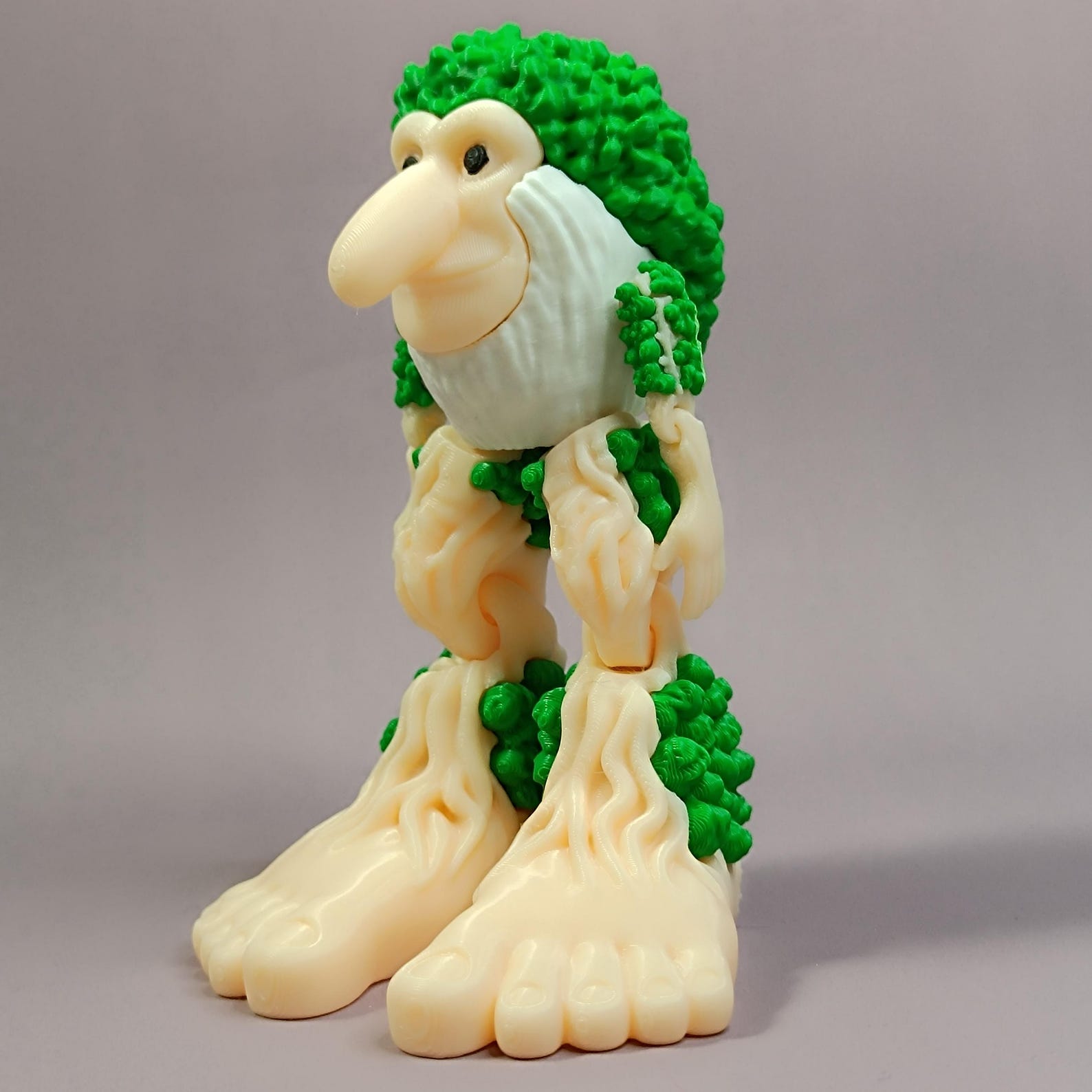 Brr Brr Patapim Meme Figure, Articulated 3D Printed Toy, Viral Italian ...