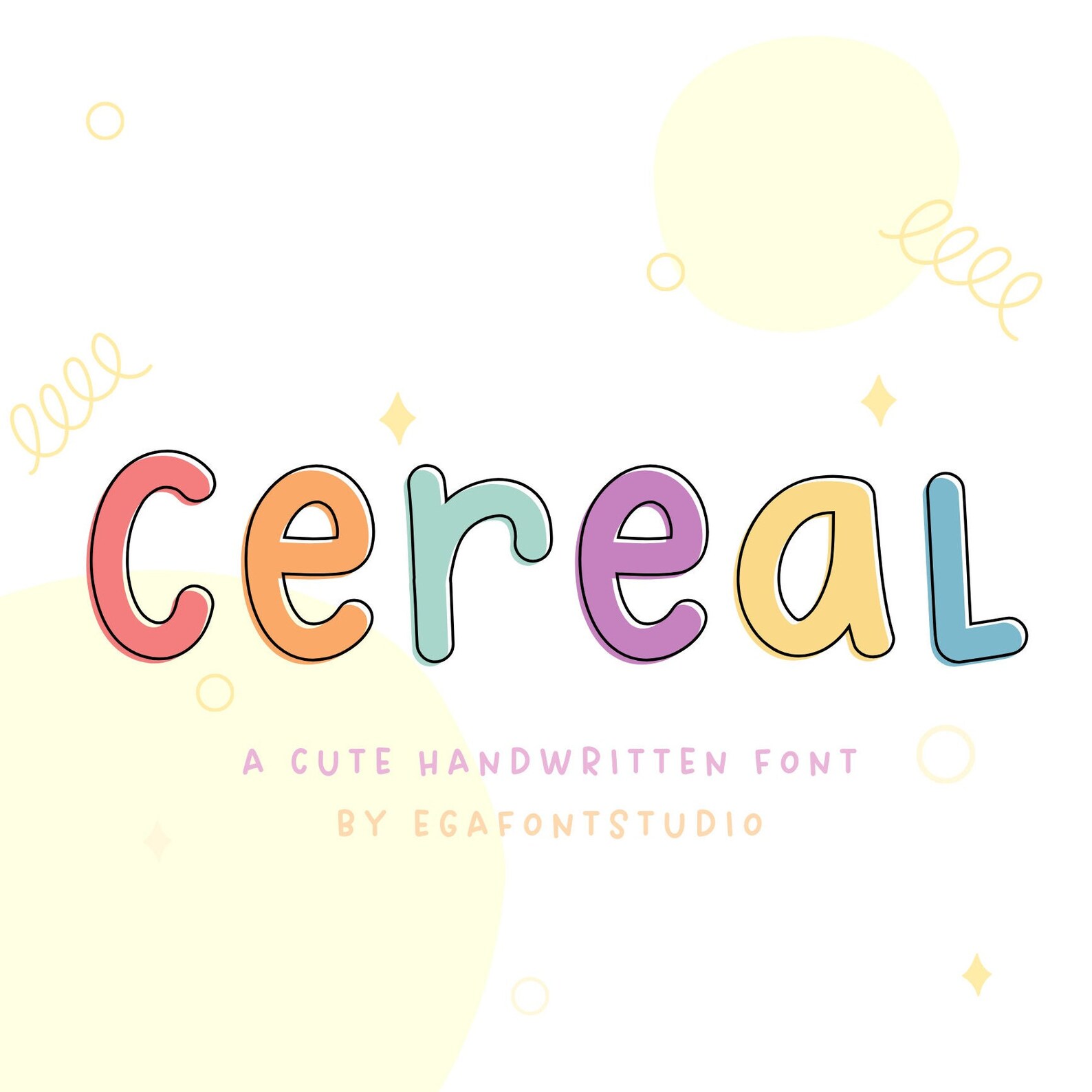 Cute Handwritten Font, Goodnotes Font, Procreate Font, Canva Font ...