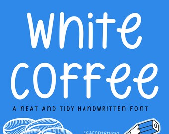 Cute Handwritten Font, Digital Notes, Goodnotes Font, Procreate Font ...