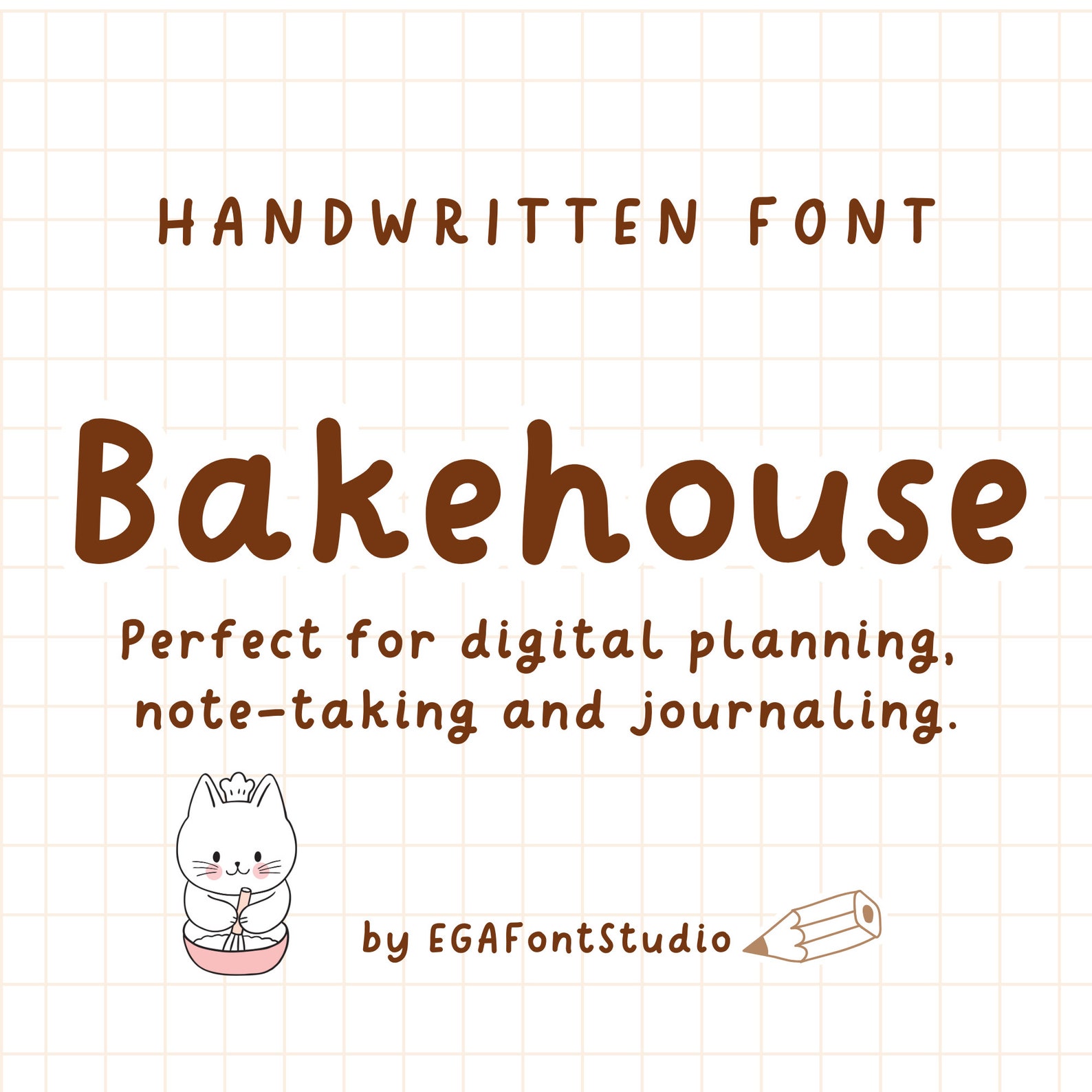 Student Notes, Neat Handwritten Font for Goodnotes, Clean Note Taking ...