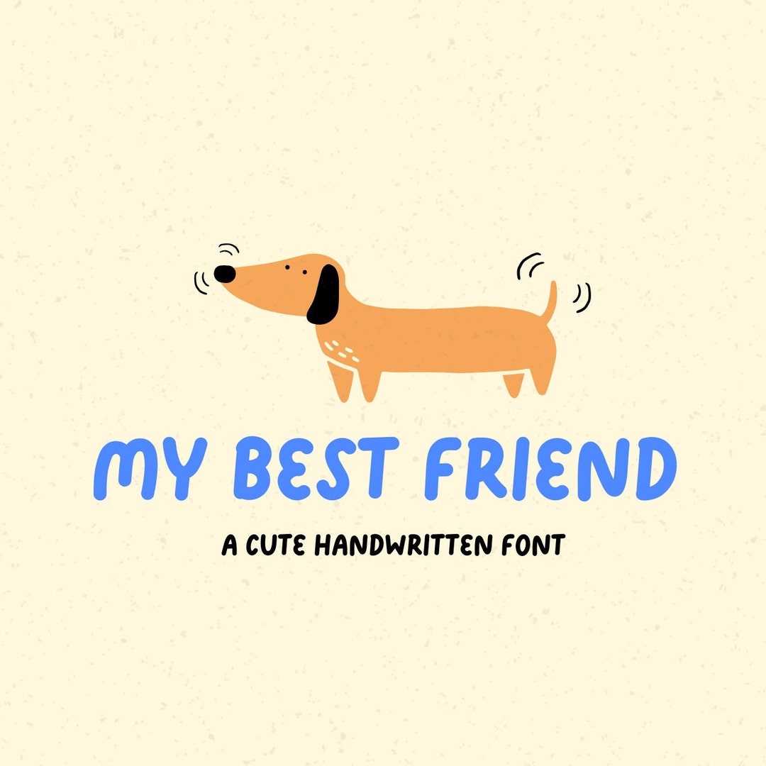 Cute Handwritten Font, Digital Notes, Goodnotes Font, Procreate Font ...