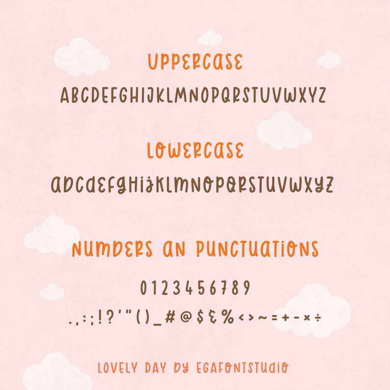 Cute Handwritten Font, Digital Notes, Goodnotes Font, Procreate Font ...