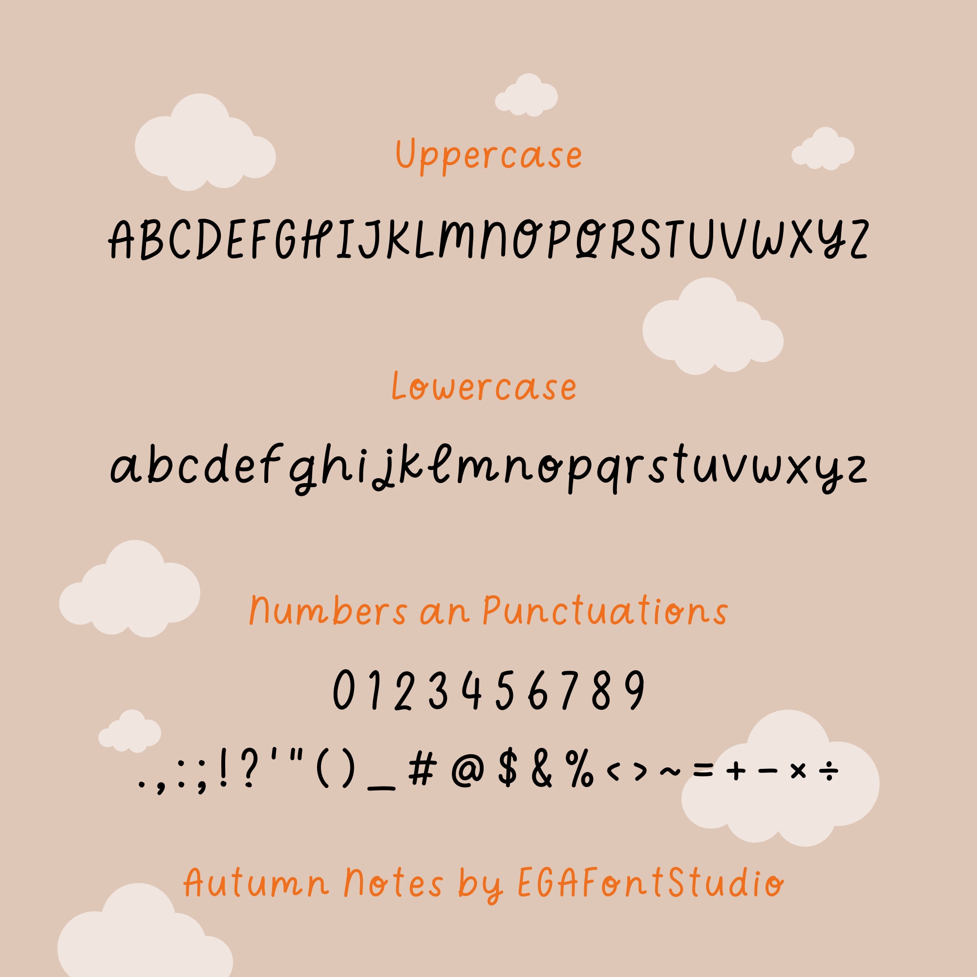 Note Font, Handwritten Font Goodnotes Font Notetaking Font Kids Font ...
