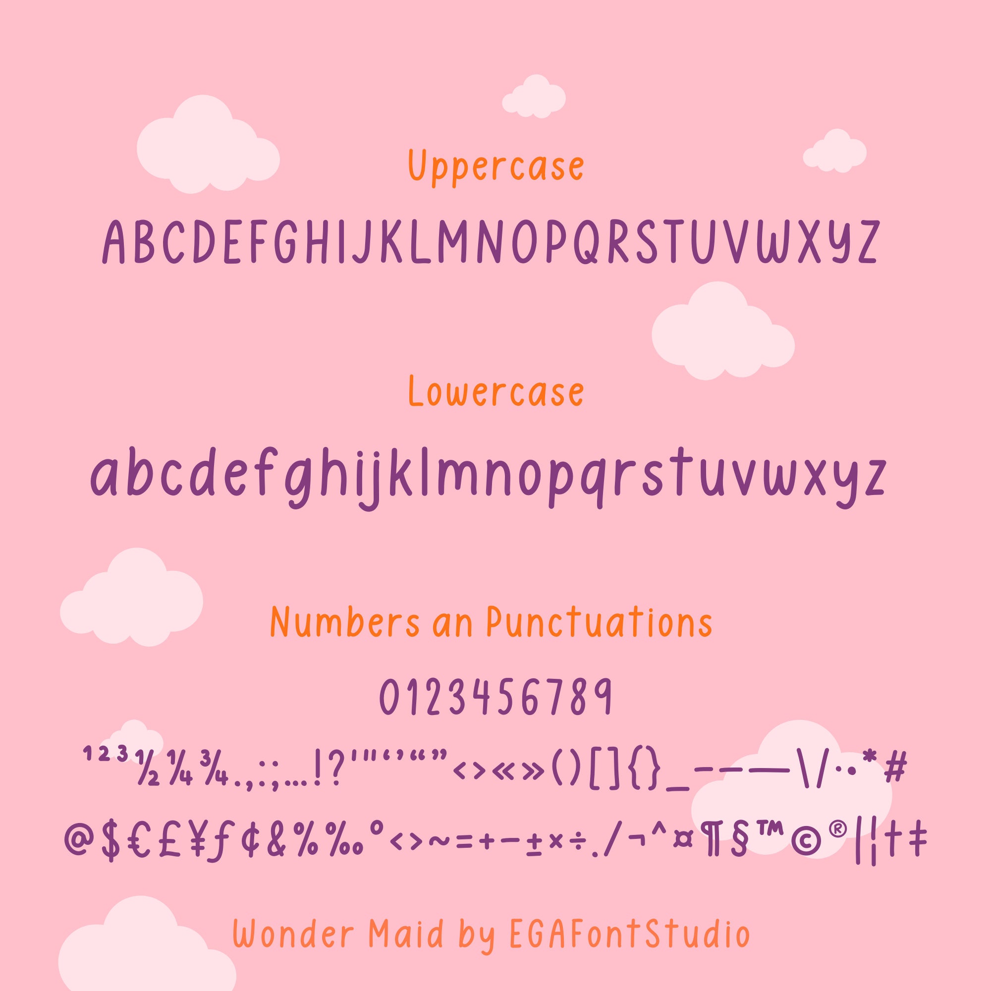 Handwritten Font for Notes, Goodnotes & Study | Neat Handwriting Font ...