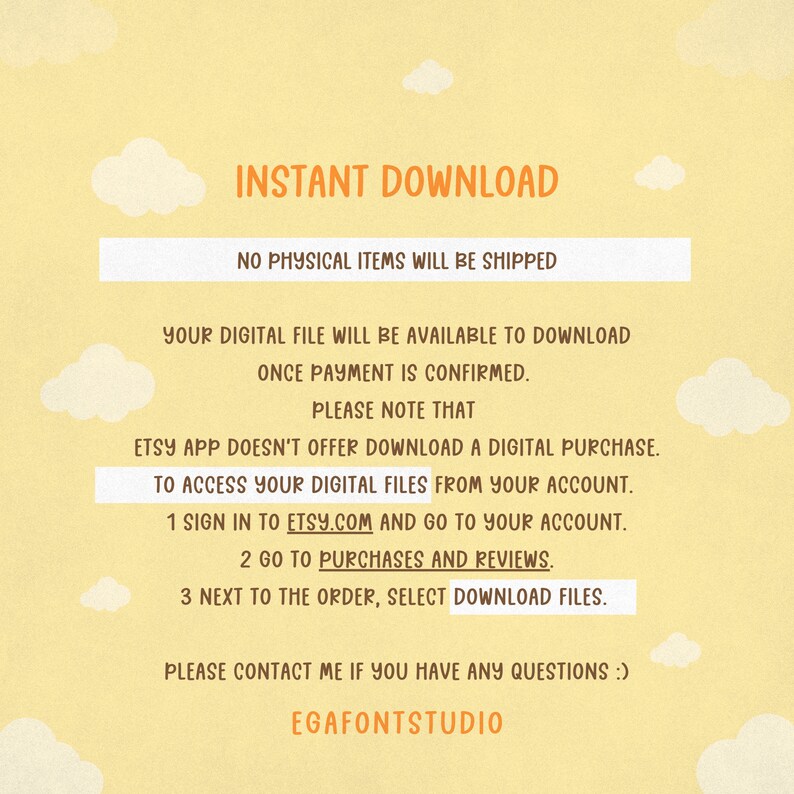 Aesthetic Note Taking Font | Clean Handwritten Font for Digital Planner ...