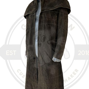 Fallout NCR Ranger Canvas Duster Replica – Veteran Coat With Weathering ...