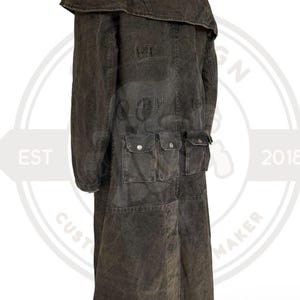 Fallout NCR Ranger Canvas Duster Replica – Veteran Coat With Weathering ...