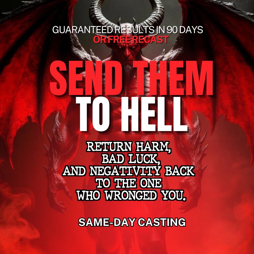 Powerful Bad Luck Curse Ritual, Justice Ritual, Make Them Regret, Bad ...