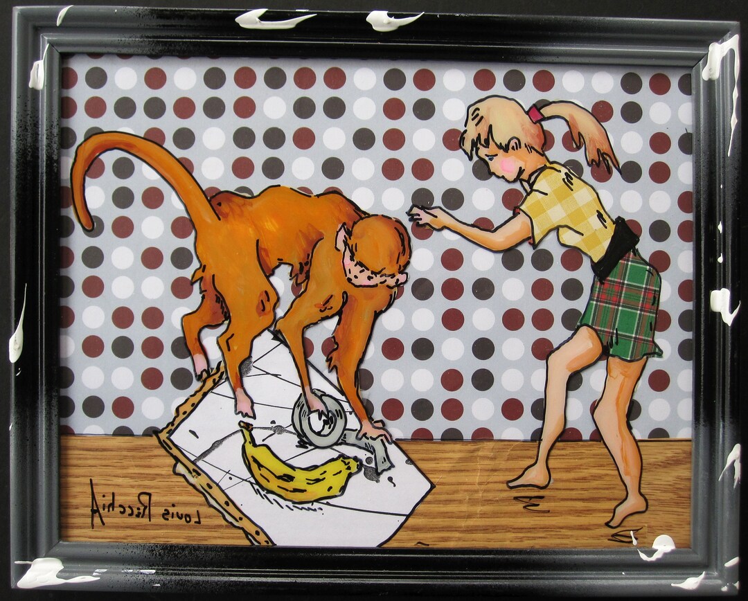 Modern Dada - Original Art Piece - Etsy